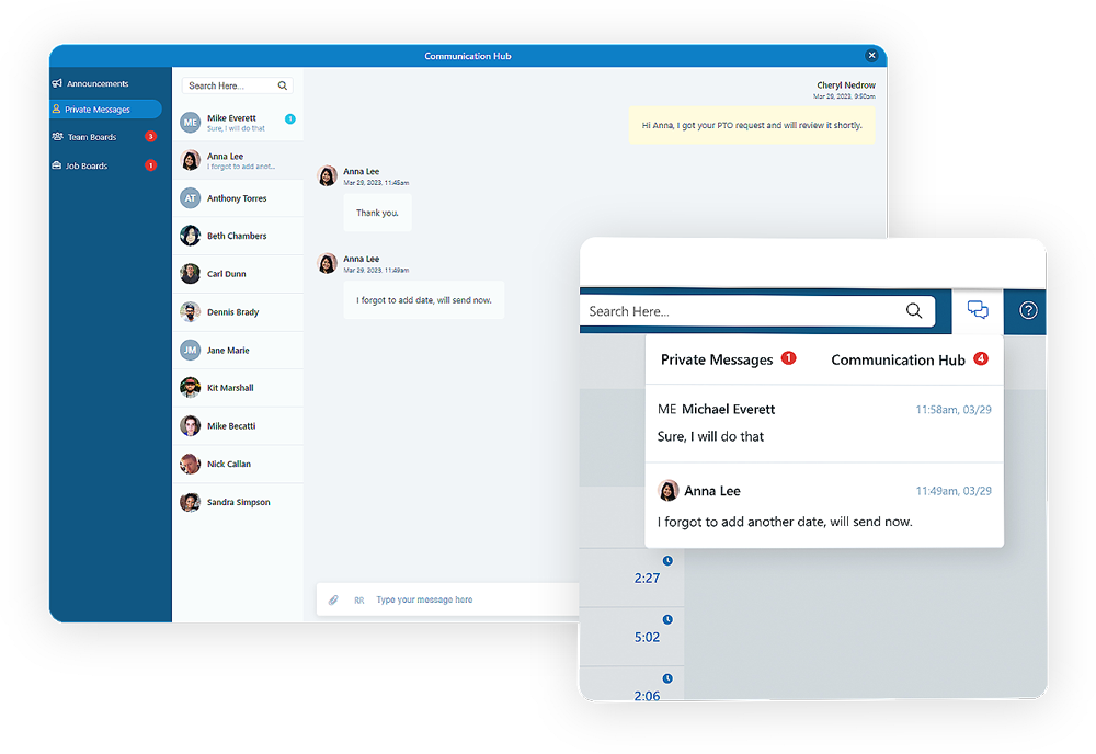 Communications | Easy & Secure Tools | Chronotek Pro